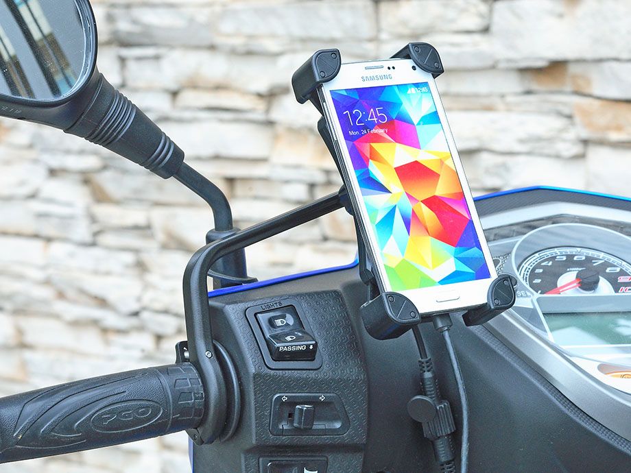 Bike/Motorbike Left Handlebar Grip Mount - Monoeric