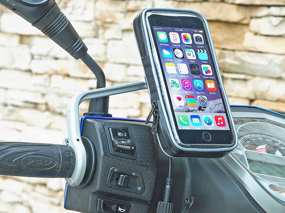 Bike/Motorbike Left Handlebar Grip Mount - Monoeric